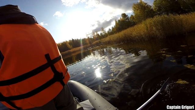 Осенняя рыбалка на щуку, Выборгский залив, Балтийское море