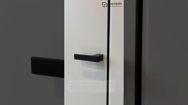 Скрытая дверь - как универсальное решение для интерьера