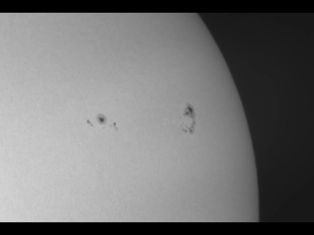 Sunspots 2824 and 2826, 2021/05/26, 13:32