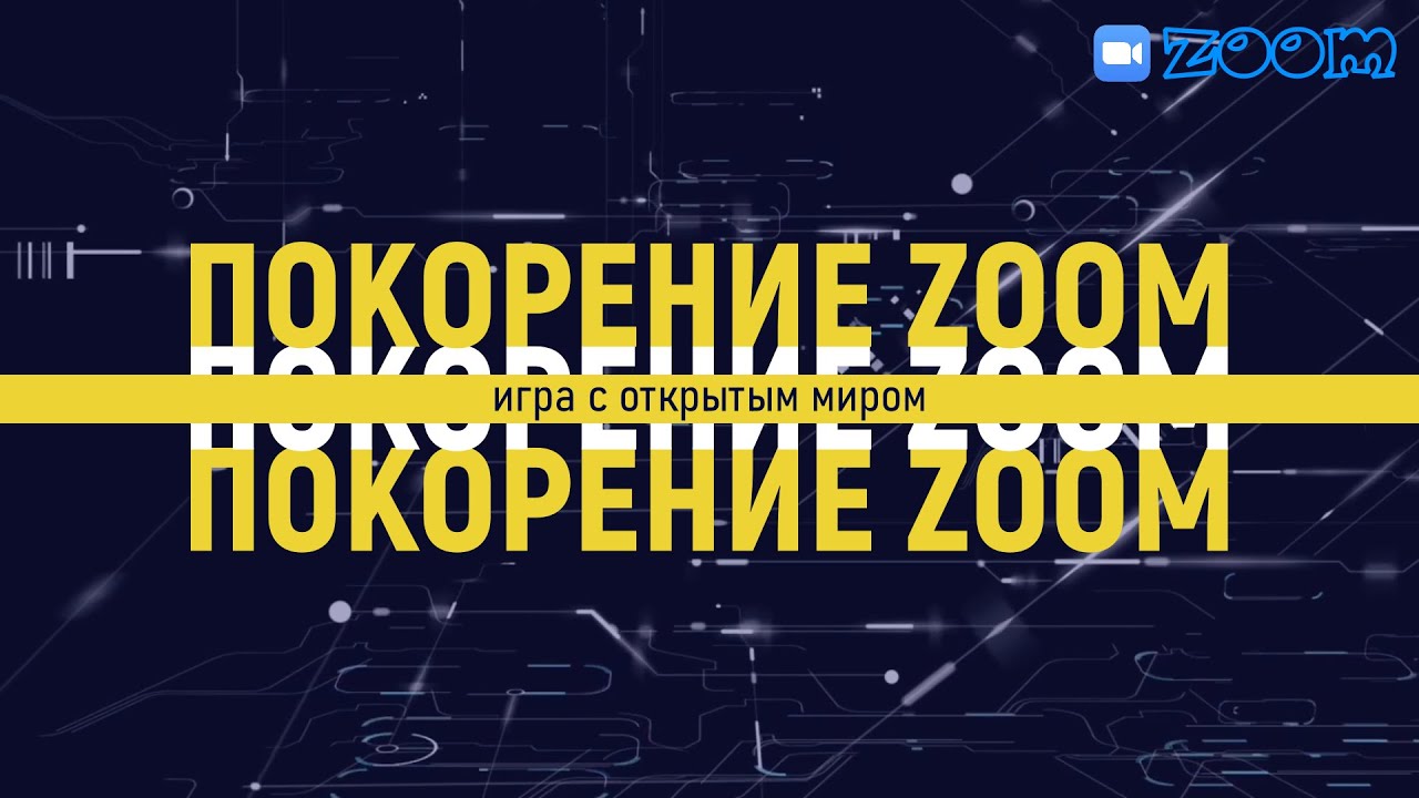Покоряем ZOOM