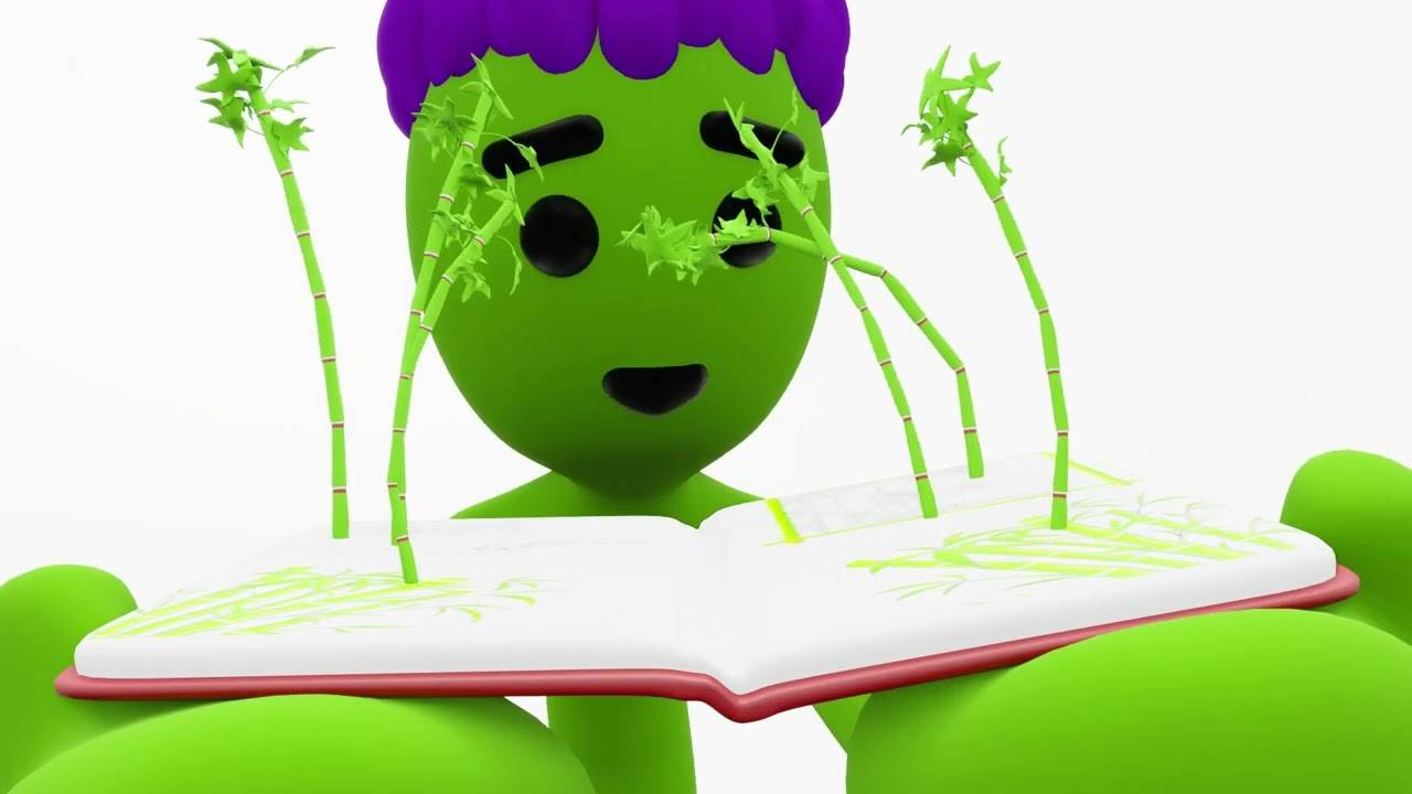 Мультсериал Реппи 2 сезон, 3 серия  "Бамбук"