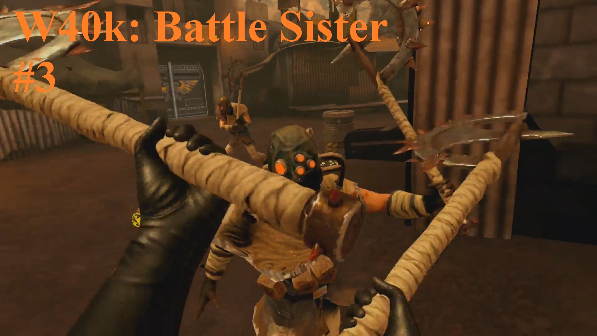 VR Warhammer 40,000: Battle Sister #3 ► На поверхности планеты