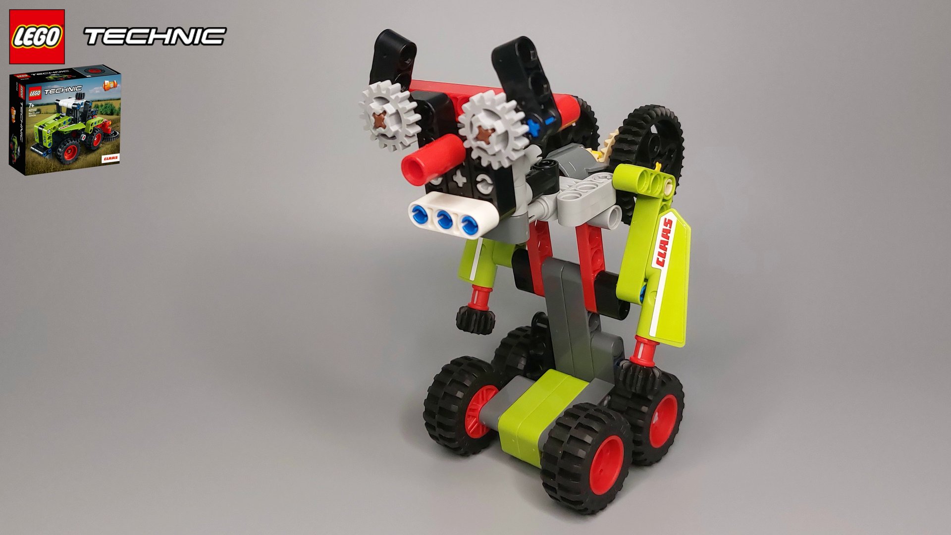 Лего Самоделки - Робот-МОНСТР из Lego Technic (42102) #8