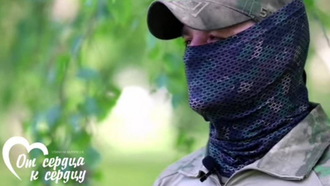 «От сердца к сердцу»: военнослужащий с позывным Кот читает стихотворение Елены Коржовой