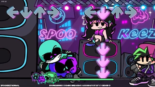 ФНФ НЕО МОД (SPOOKEEZ)