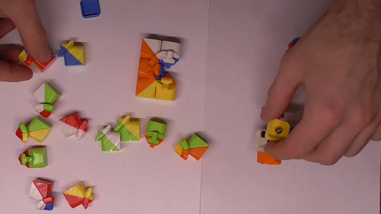 Как разобрать и собрать кубик Рубика