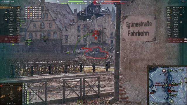 World of Tanks STRV74 имба в кустах светит в очко