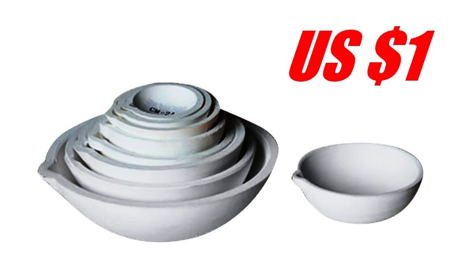 ✅Плавильный Тигель для Золота, Кварцевая чаша, 