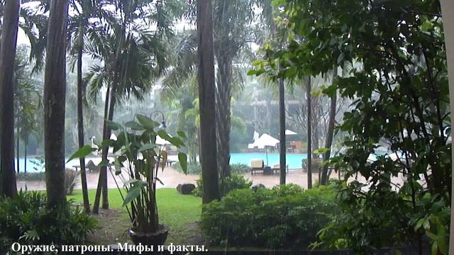 Тропический ливень Тайланд