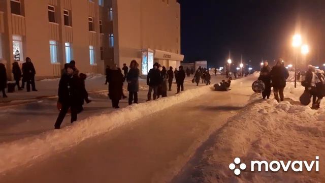 Прогулка зимой в Комсе. Изменения в доме на Кубани. Открытие елки..mp4