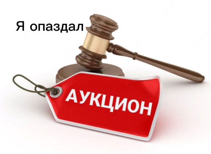 Я опоздал на Аукцион.