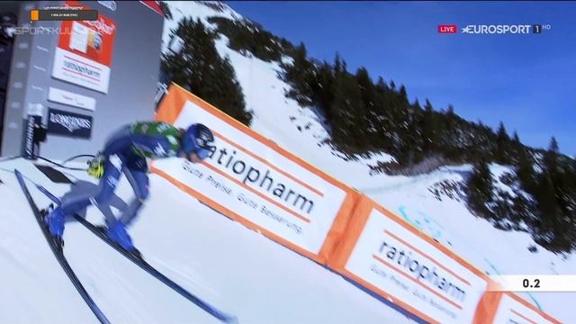 Горные лыжи. Кубок мира. Санкт-Антон. Женщины. Скоростной спуск..mp4