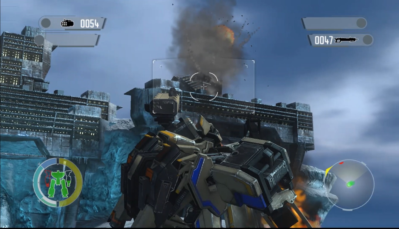 Разбомбили базу. - Front Mission Evolved #5.mp4