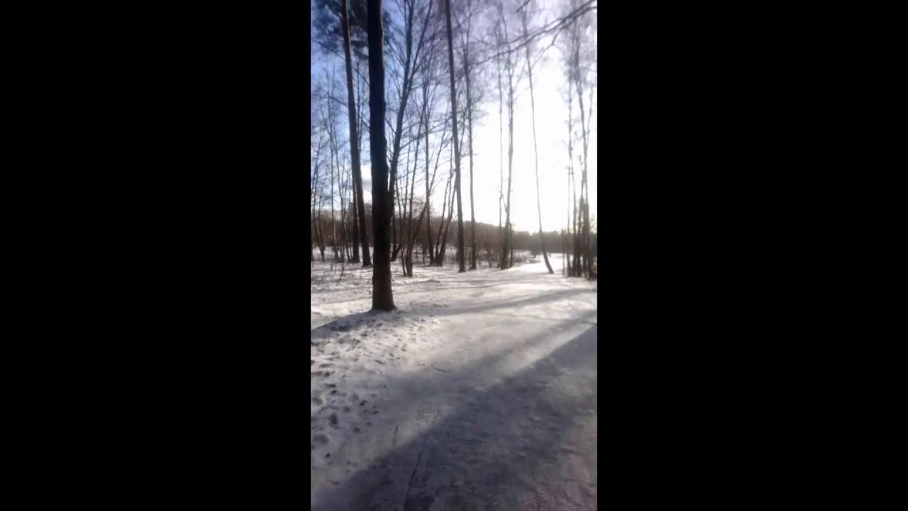 Зимой на велосипеде (еду на работу)