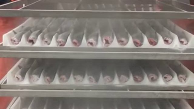 Шоковая штучная заморозка рыбы