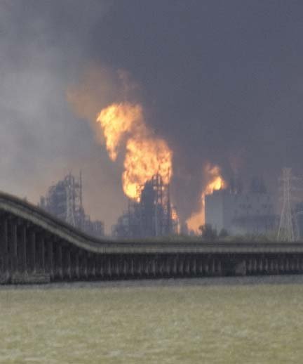 Пожары и взрывы пропилена