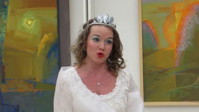 Наталья Булдышева. Ария Царевны-лебедь. концерт в картинной галерее Магнитогорска..mp4