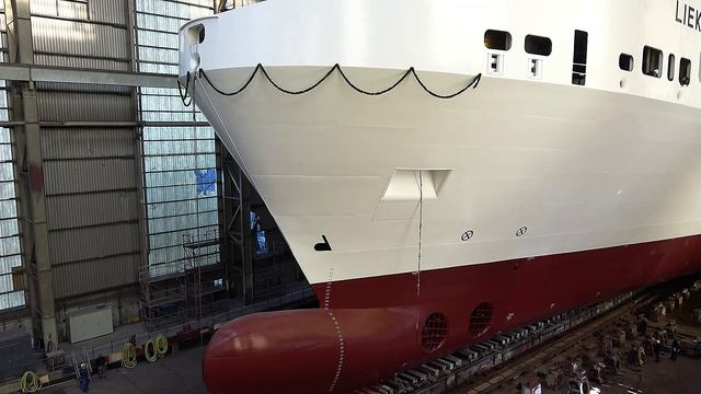 «Liekut» - спуск судна на воду