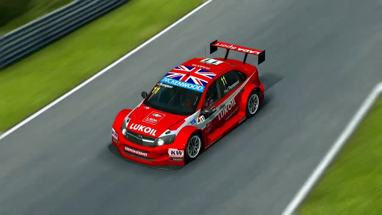 Lada sport Lada Granta WTCC 2014 on nürburgring nordschleife Hot lap!