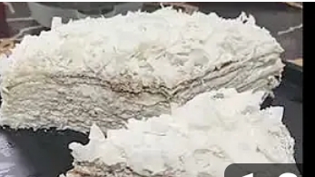 Аля-Наполеон#Торт без муки#Едим и худеем🤩