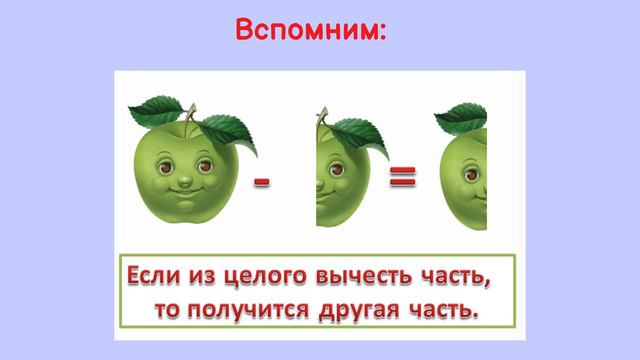 22. Задачи на нахождение неизвестного вычитаемого