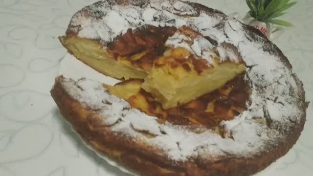 Мало теста, много начинки. Яблочный пирог Невидимый, просто тает во рту. Тесто превращается в крем