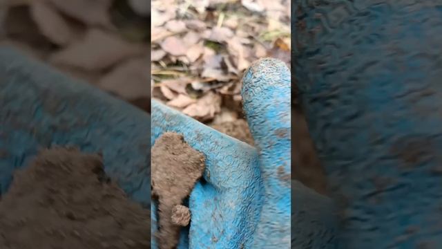 Выкопала ключик... или крестик? ??