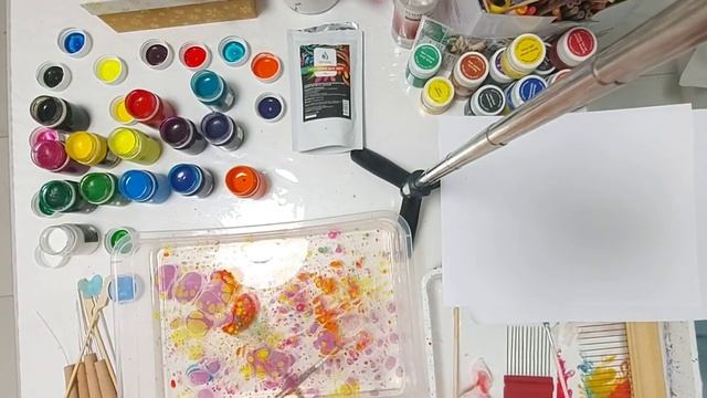 «Роспись ткани в технике «Эбру».mp4