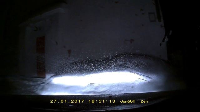 Тест. Видеорегистратор Dunobil Zen. Ночь.