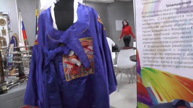 Выставка национального костюма XI областного фестиваля «Воронеж многонациональный».