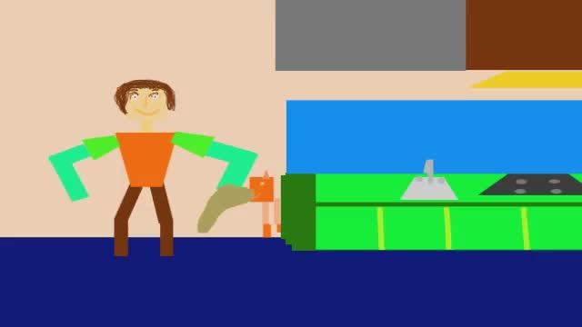 Сказка "Как мама наказала кота"