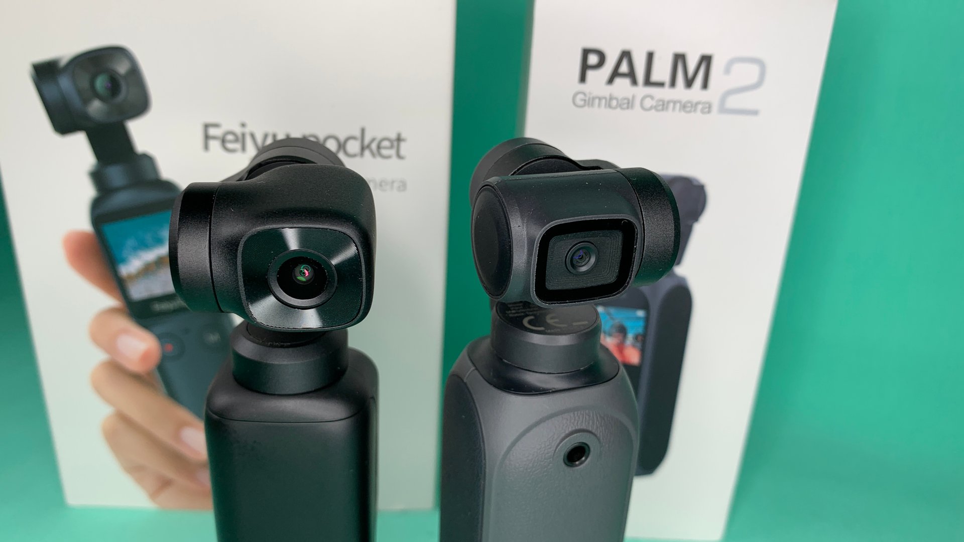 Сравнение слежения за лицом Fimi 2 и Feiyu