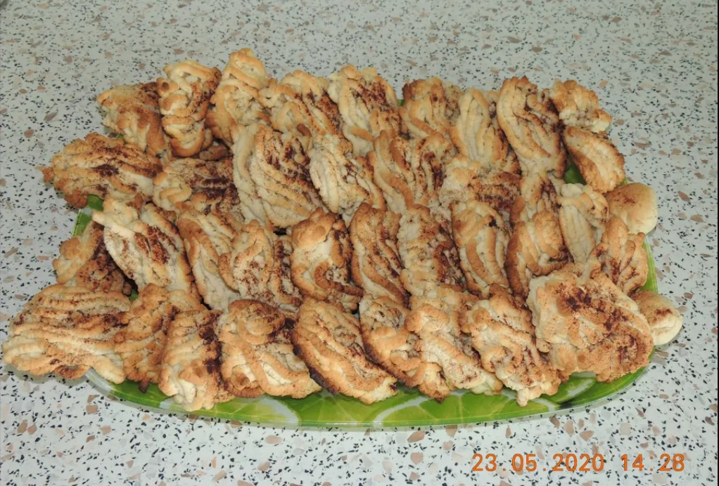 Рецепты из СССР. Мамина тетрадь. Печенье Хризантемы