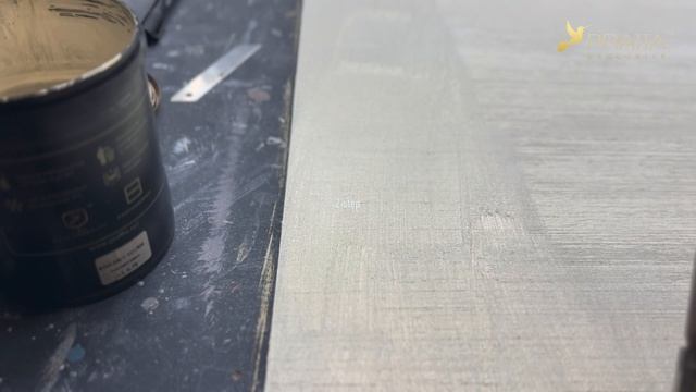 Эффект льняной ткани в цвете "Шампань" (Champagne)