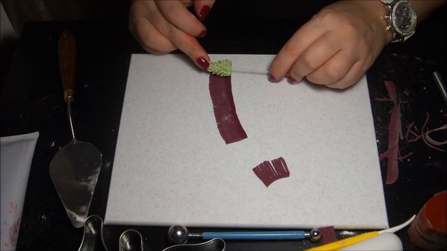 цветы магнолии из мастики. Gumpaste flowers. Making a Gumpaste Magnolia