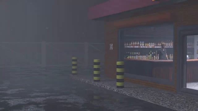 Заправка АЗС (GAS station). Blender 3D.