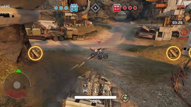 Crossout mobile Установил артиллерию вместо ракет. Теперь крафт стал гибче.