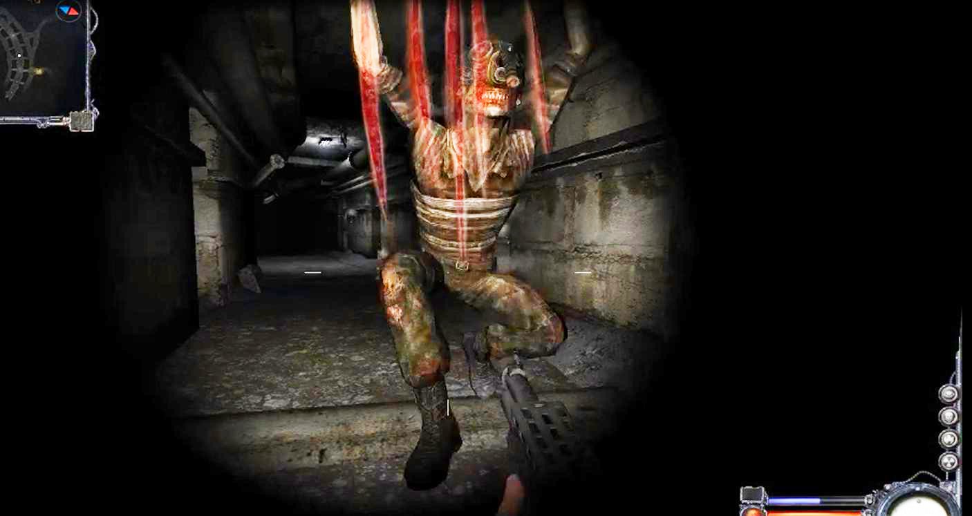 Stalker: Clear sky.Затопить последние этажи.