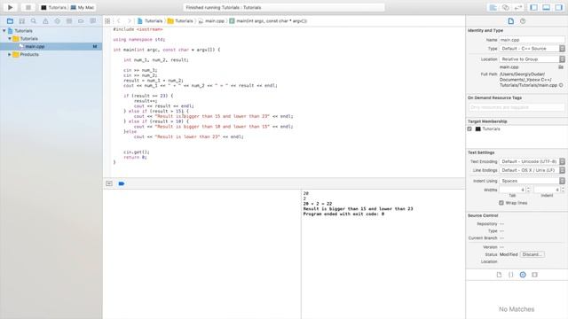 Уроки C++ с нуля  Урок #4 - Условия и логические операции.mp4