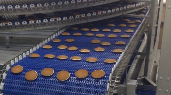 Спиральный кулер для бисквитных сэндвич-десертов