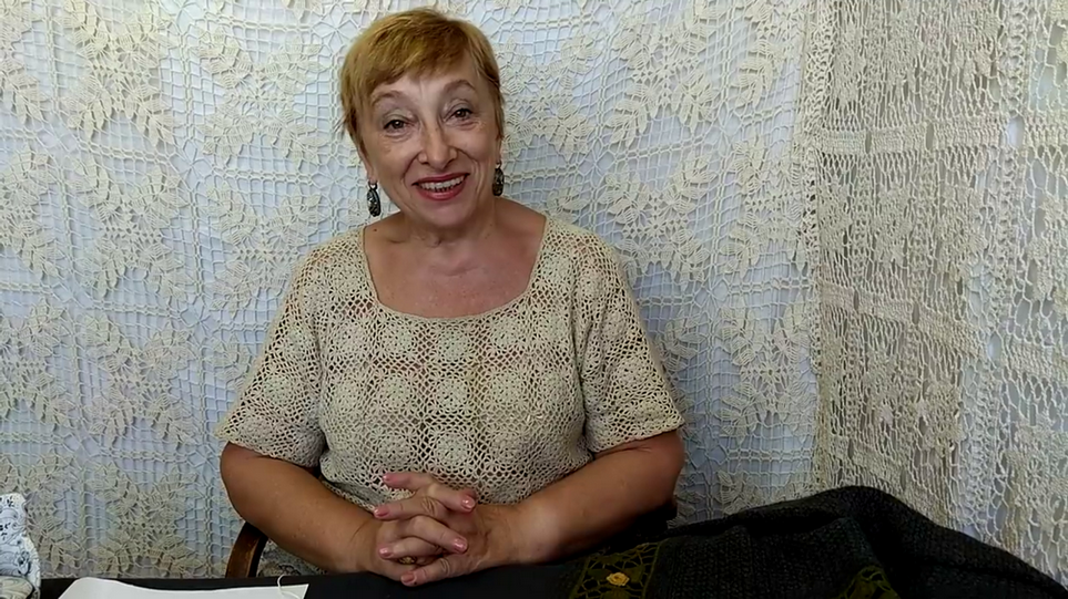 Объёмная розочка. Мастер-класс по вязанию крючком от О. С. Литвиной.