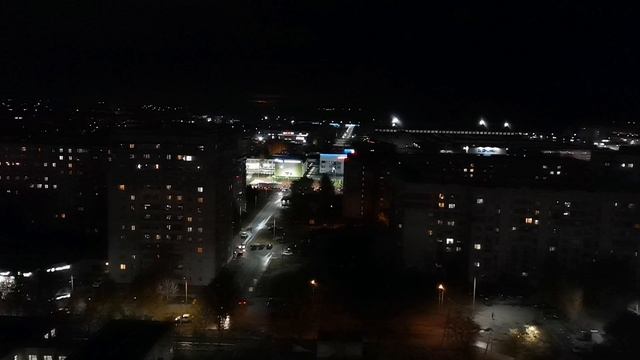 Брянск, Бежица, Бурова с высоты птичьего полета под медленный бит (Lo-Fi Beats, relax, chillout).