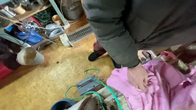 Завели мотор УАЗ Буханки , пробный проезд по гаражу