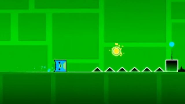 перепрыгнул 4 шипа geometry dash