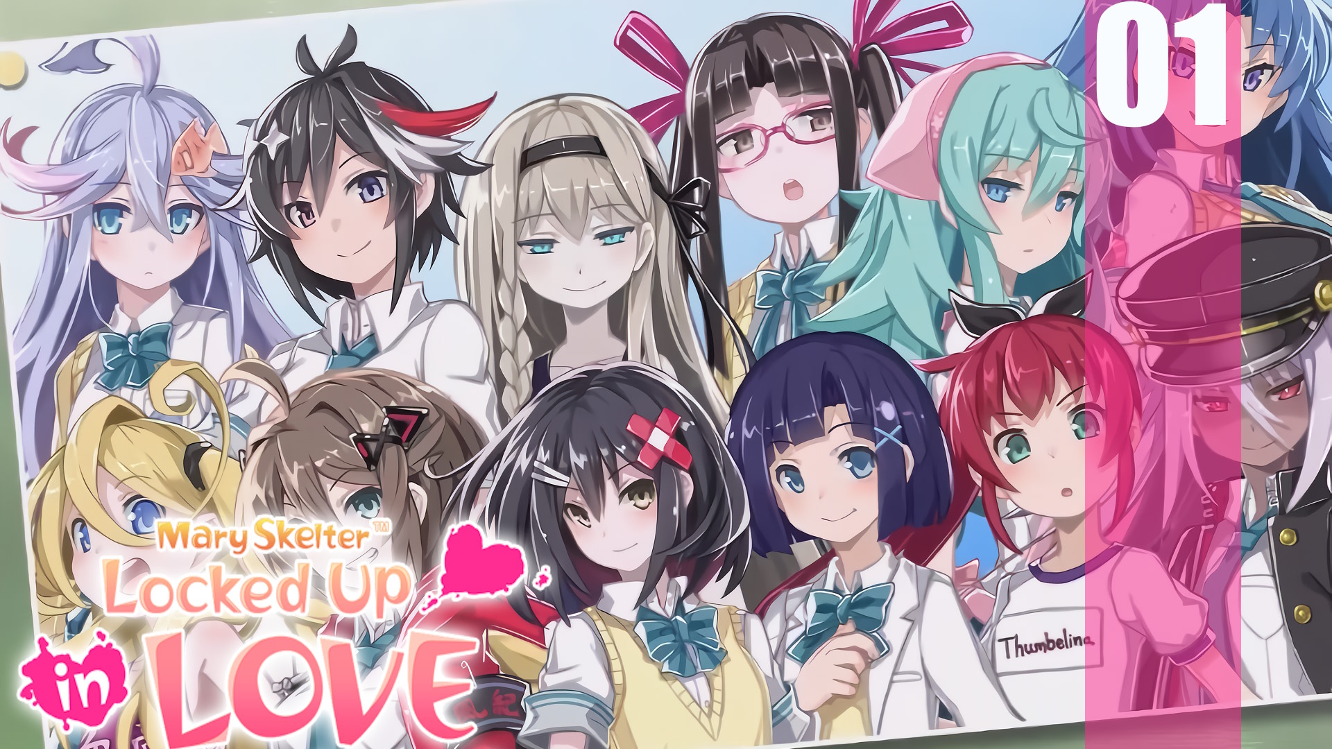 (PC) (Визуальная Новелла) Mary Skelter: Locked Up in Love Прохождение - Часть 1