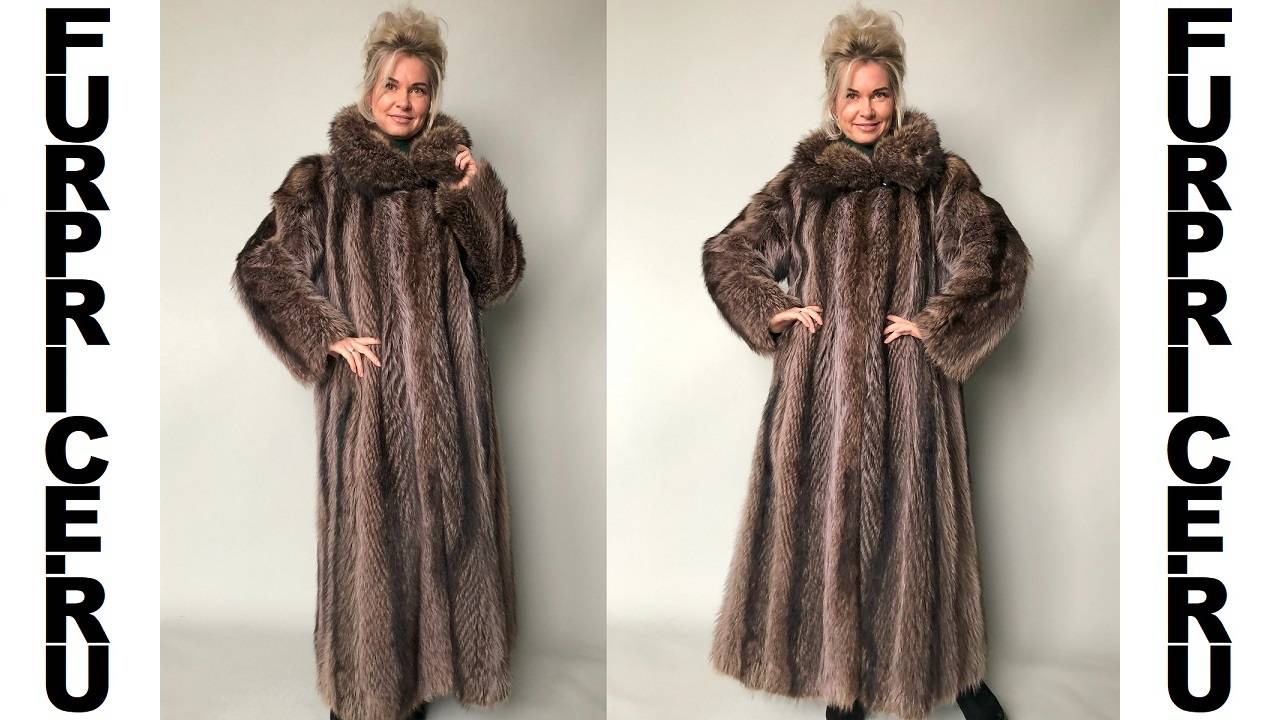 Шуба енотовая дл.130 см р.50-52 в отличном состоянии за 12500 ₽ на сайте furprice.ru артикул 11808