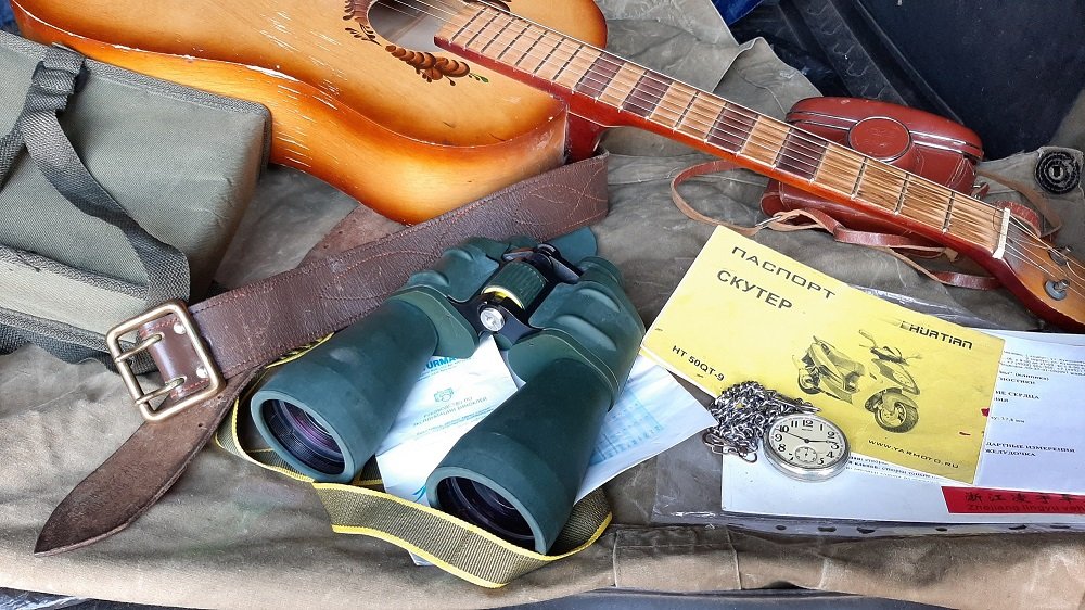 Барахолка . Новые покупки и опять фартануло с обменом