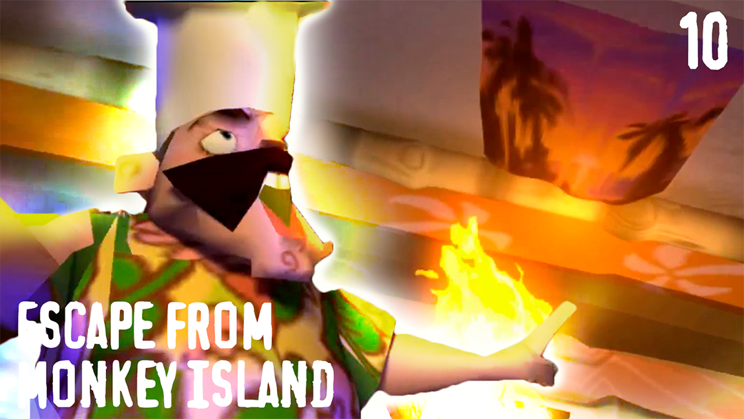 Игры с огнем до добра не доведут! Наверное... - Escape from Monkey Island - 10