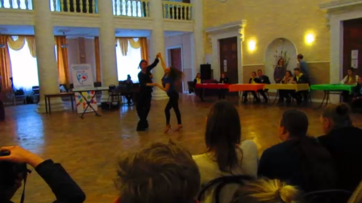 Алексей и Янина - Zouk-R'n'B SHOW, Территория Танца Ярославль современные танцы