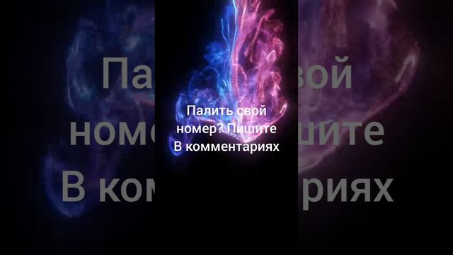 палить свой номер?